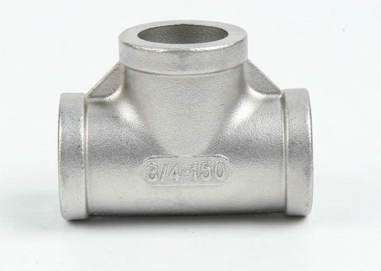 Female Internal Thread Tee Pipe Fittings Stainless Steel DN6-DN100 ...