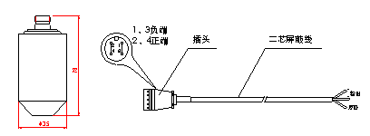 Vertical Horizontal Rotational Speed Sensor Magnetoelectric Induction