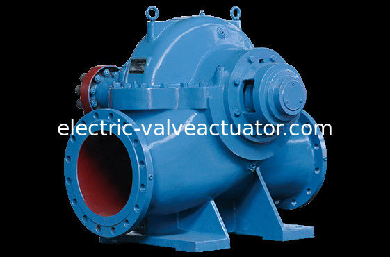 Single Stage Double Suction Horizontal Centrifugal Pump In The Open ...