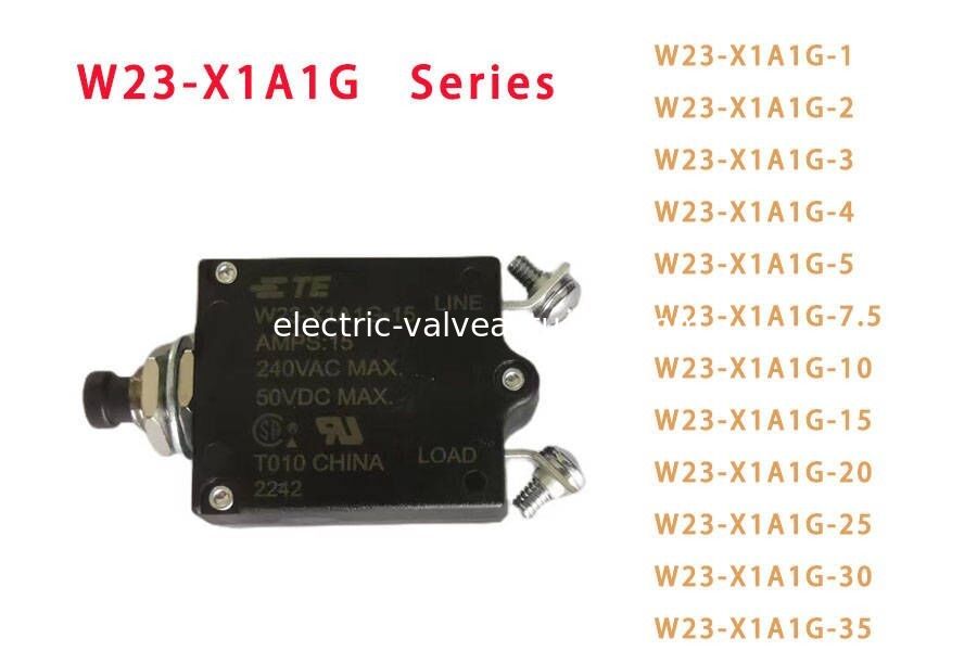 1pole 7.5A Panel Mount Thermal Circuit Breaker With Push Pull Actuator ...