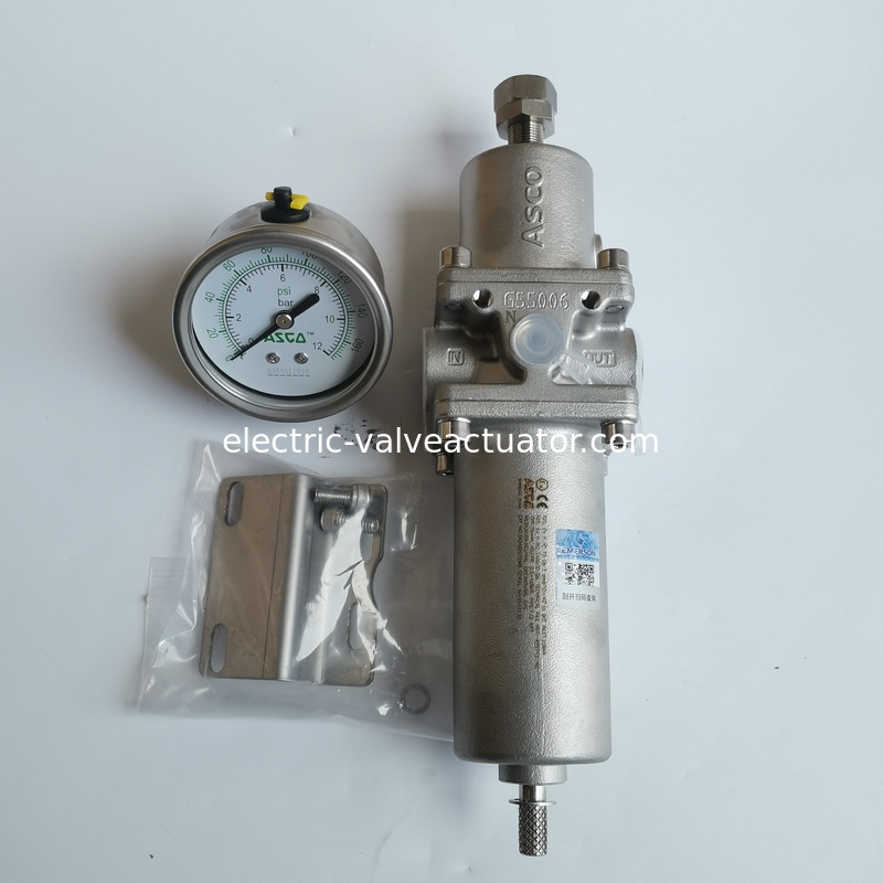ASCO 342A8207-GMB filter regulator suitable for natural gas pipeline ...
