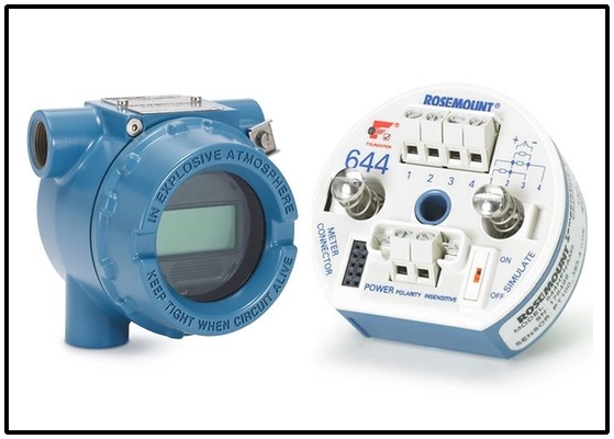 Rosemount 644 Dual and Single Sensor Temperature Transmitter for ...